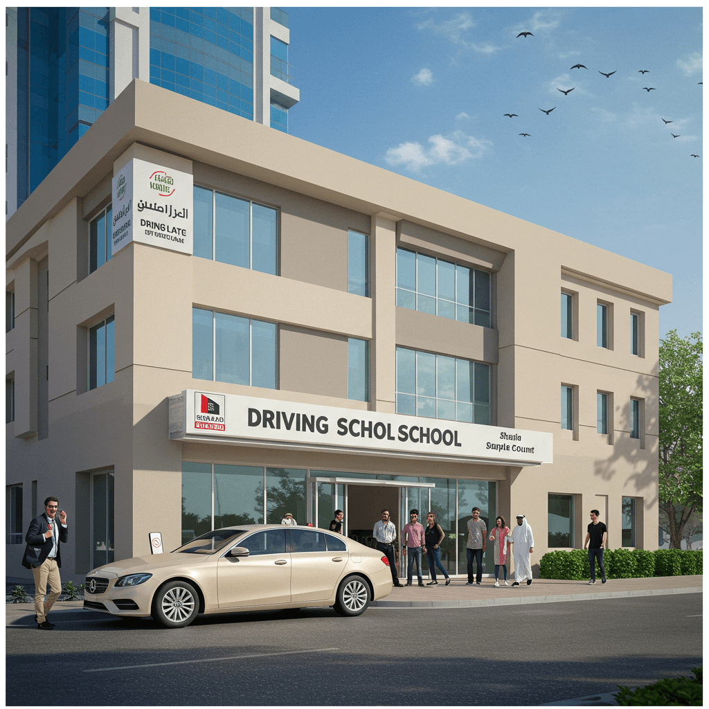 Driving Schools in Sharjah - Al Qalam Typing